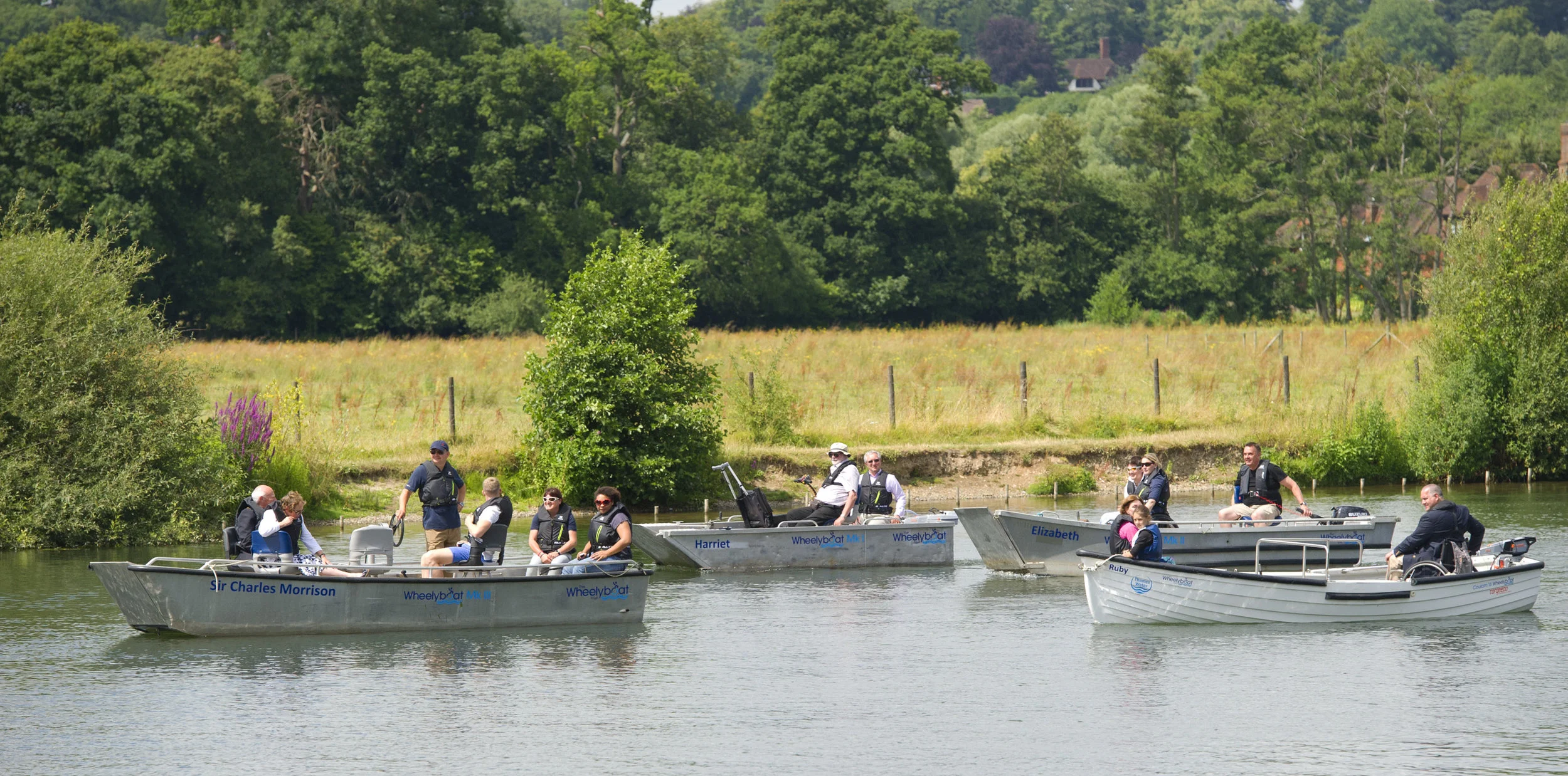New accessible boats launched — Wheelyboat Trust