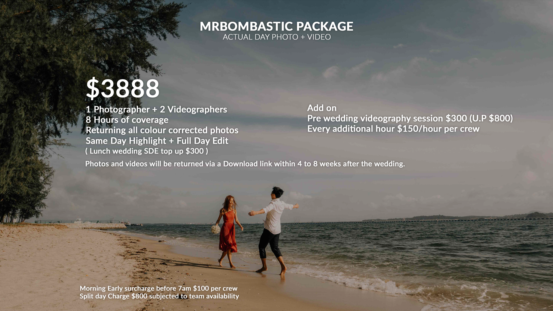 Rate Card — MrBombastic Production