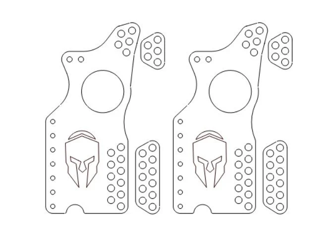 DXF Files — High Performance Drag Racing Parts — Warfighter Fabrication