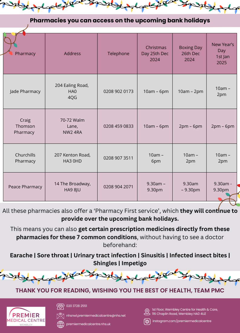 Newsletter — Premier Medical Centre