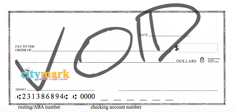 Direct Deposit — Citymark FCU