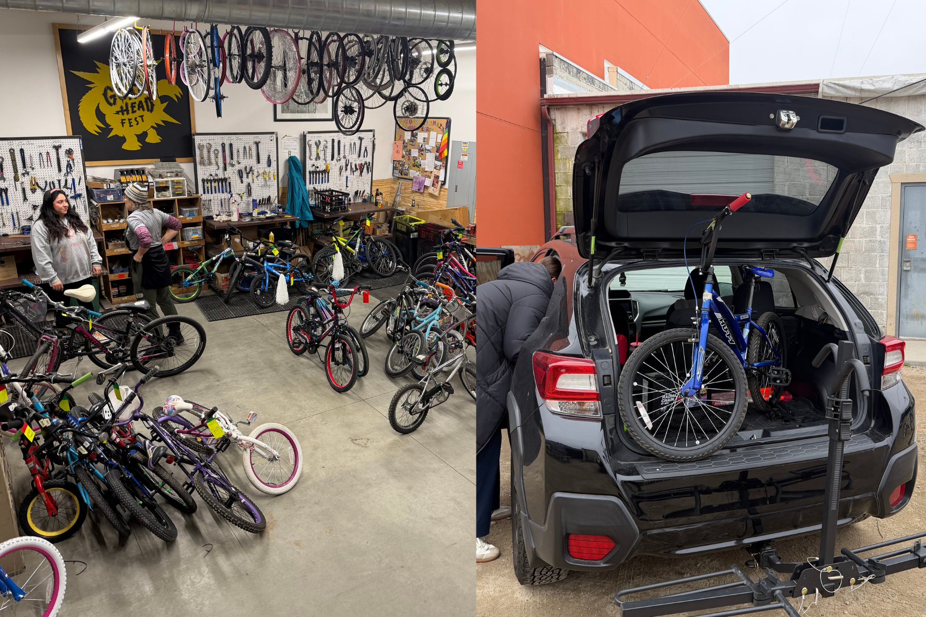 Delivering Bikes to Families on Martin Luther King, Jr. Day — Boise Bicycle Project