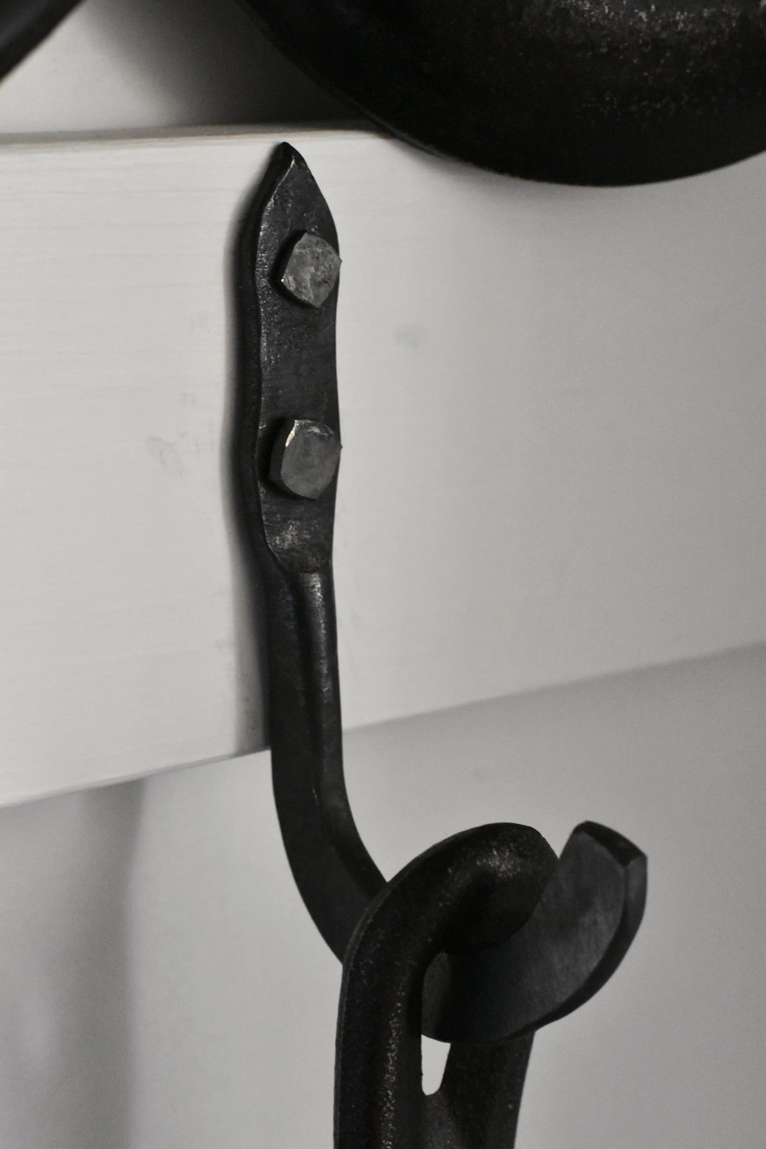 Wall Mounted Skillet Hook — Axe and Anvil