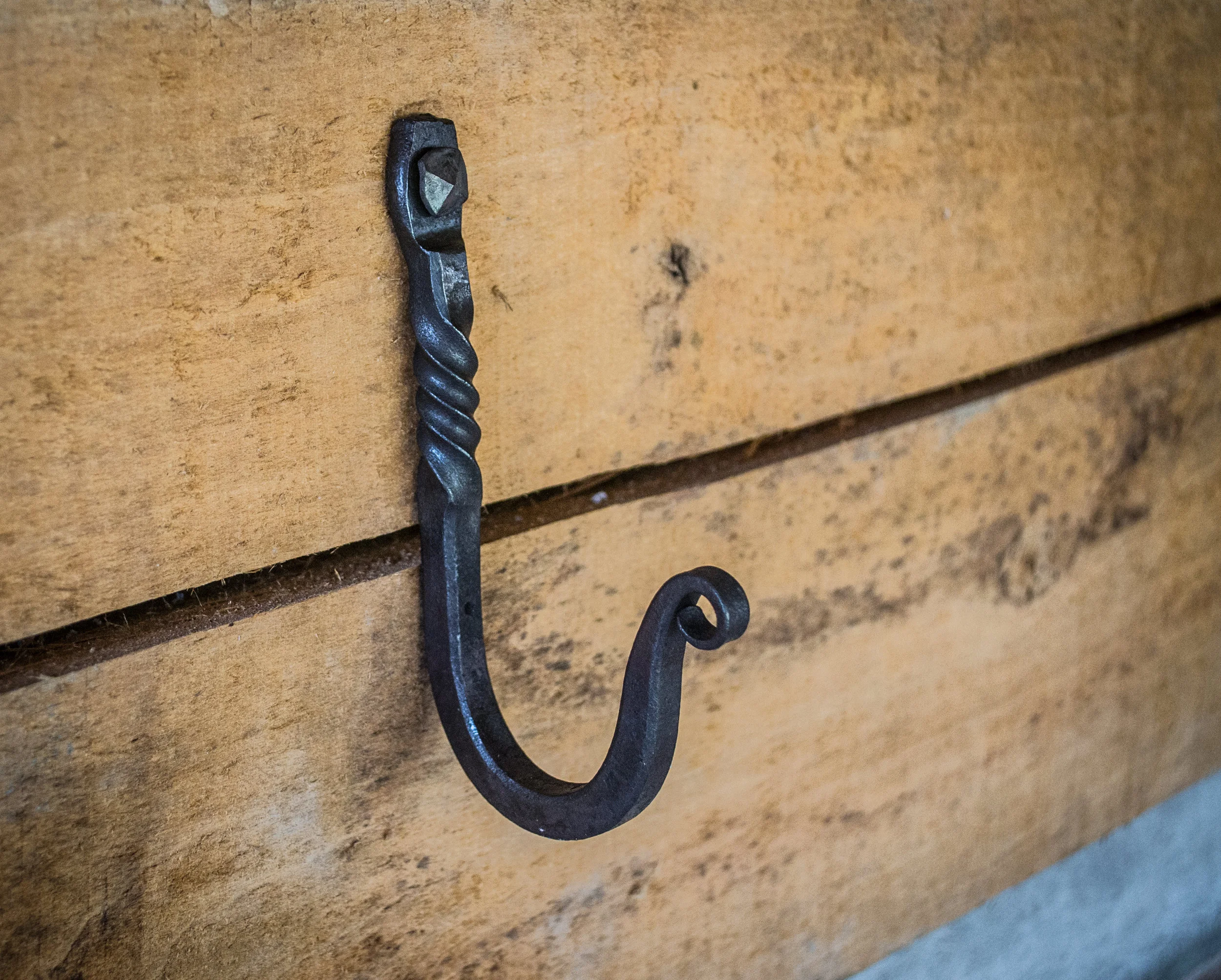 Hand Forged Coat Hook — Axe and Anvil Handworks