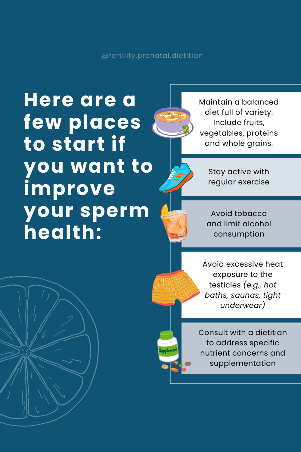 How does nutrition impact male fertility? — Dietitian nutritionists for ...
