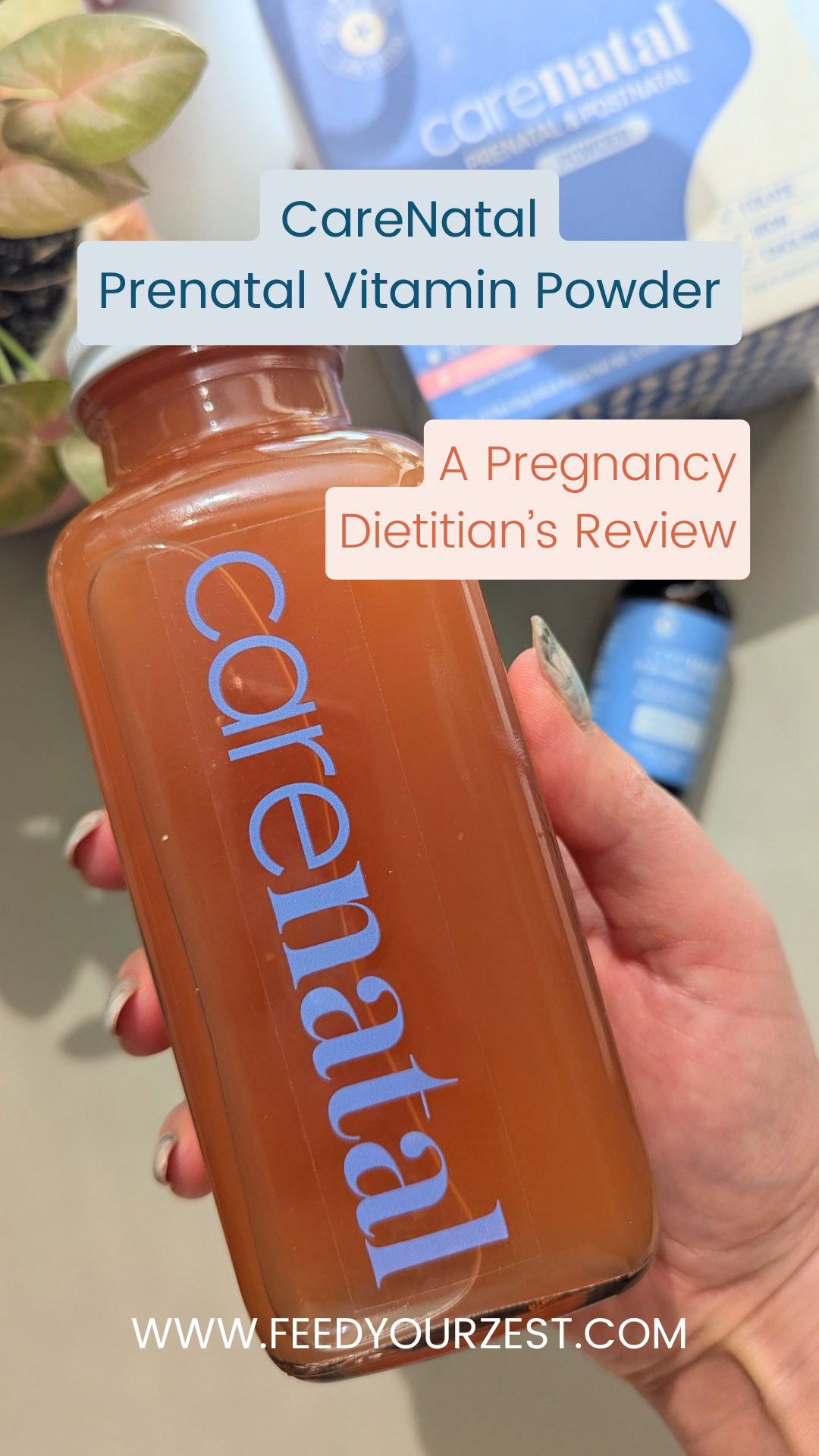 CareNatal Prenatal Vitamin Powder Review — Dietitian nutritionists for ...