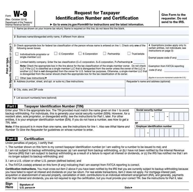 How to Fill Out a W-9 Form for a Nonprofit — Altruic Advisors