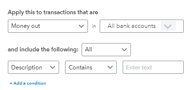Creating Bank Rules in QBO — Altruic Advisors