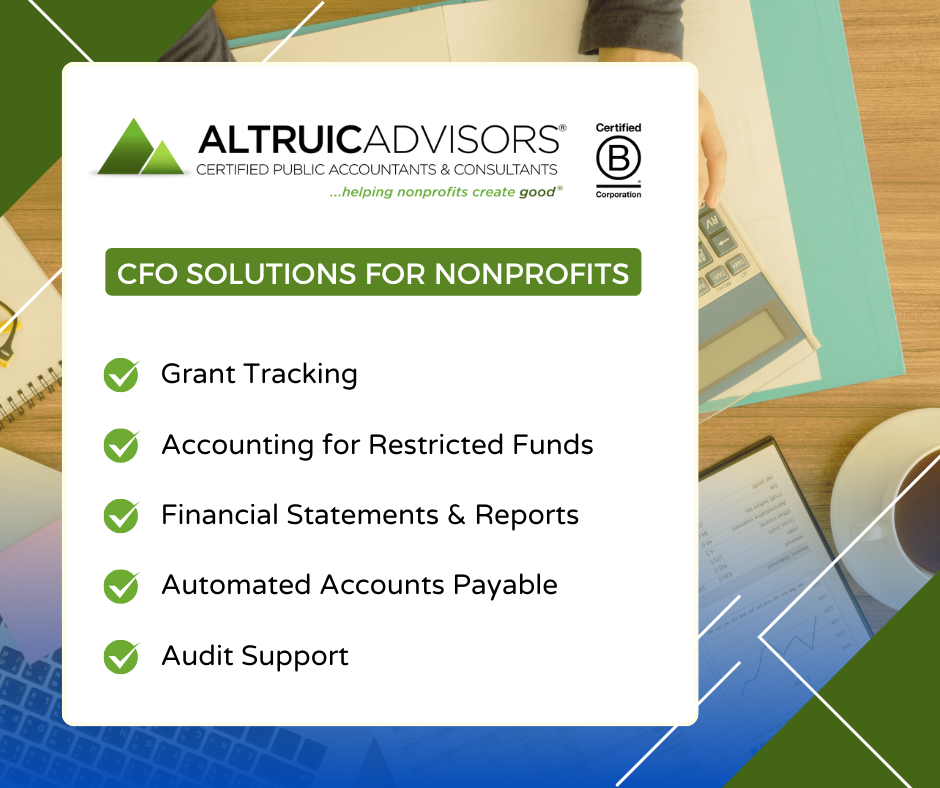 Altruic Advisors — CFO Solutions for Nonprofit Organizations