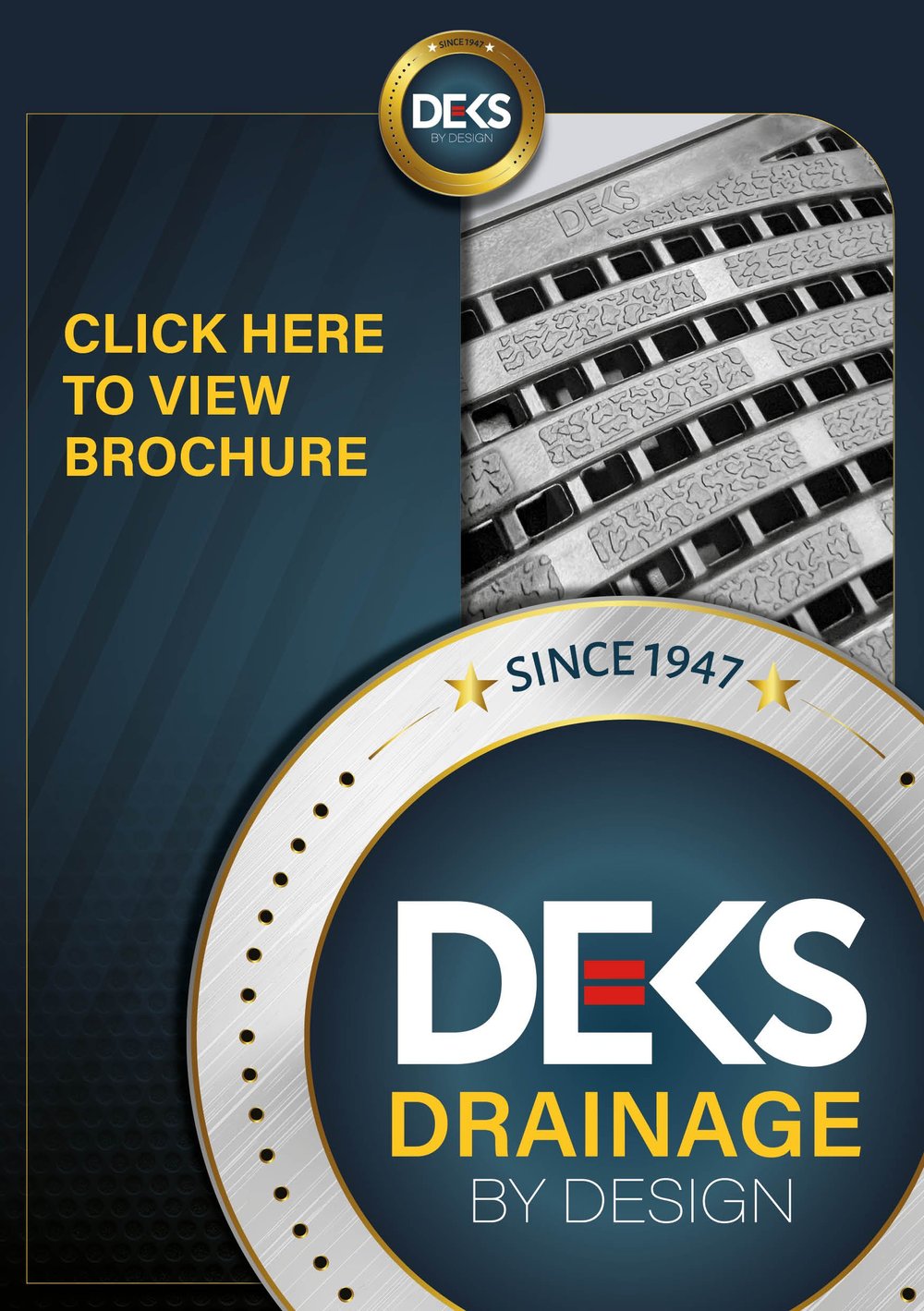 DekDrain Range A15 - E600 — DEKS Industries Europe Limited
