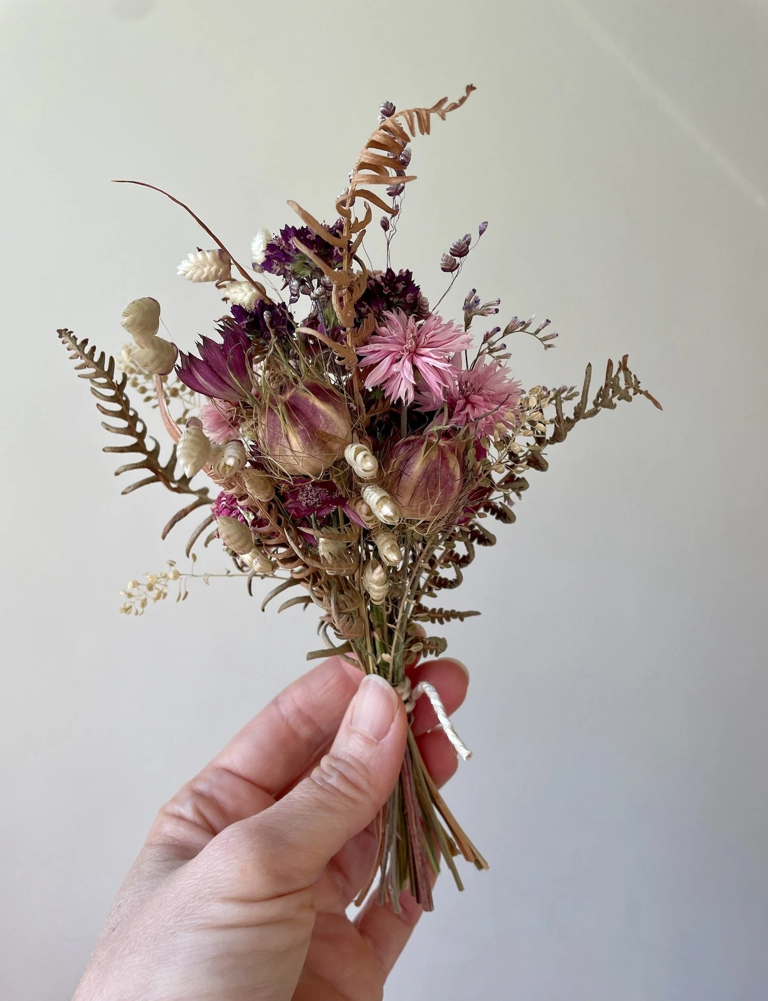 Mini bouquet made to order — Harebell & Bee