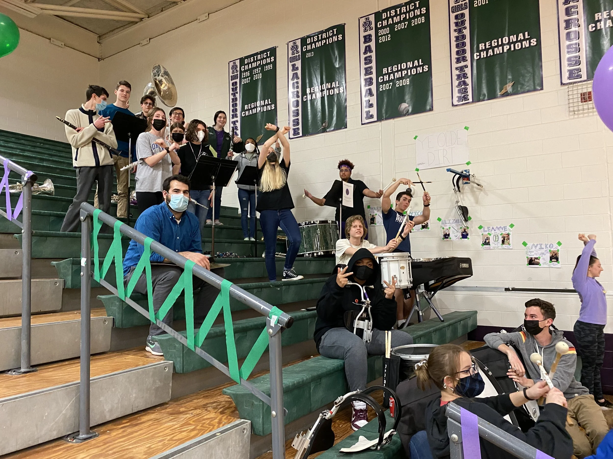 Pep Band — JAMES RIVER HS BANDS