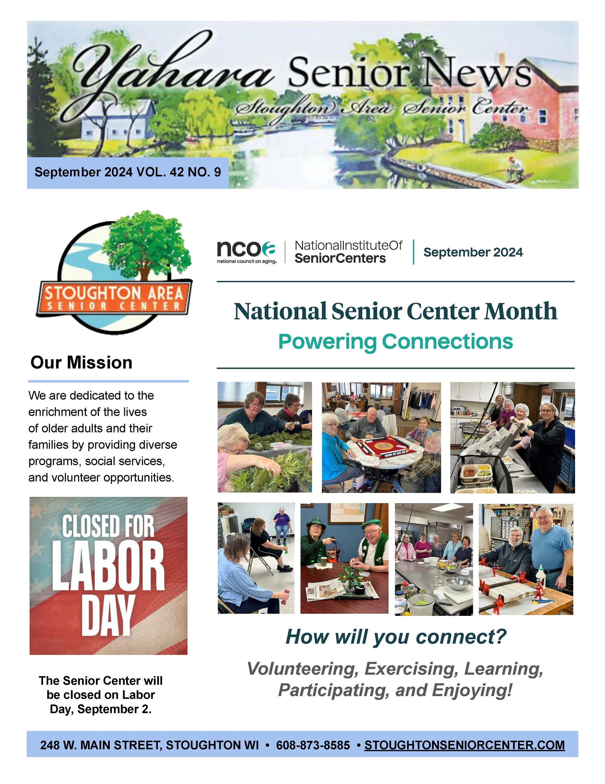Newsletter — Stoughton Area Senior Center