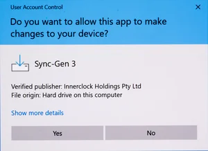 Sync-Gen 3 Software — Innerclock Systems