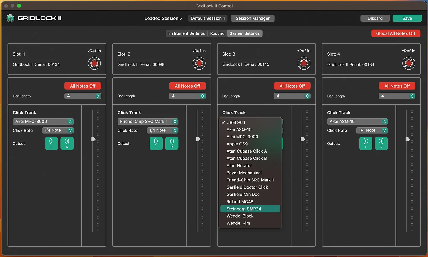 Gridlock II — Innerclock Systems