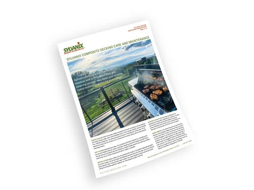 Product Literature and Technical Resources | Sylvanix Composite Decking ...