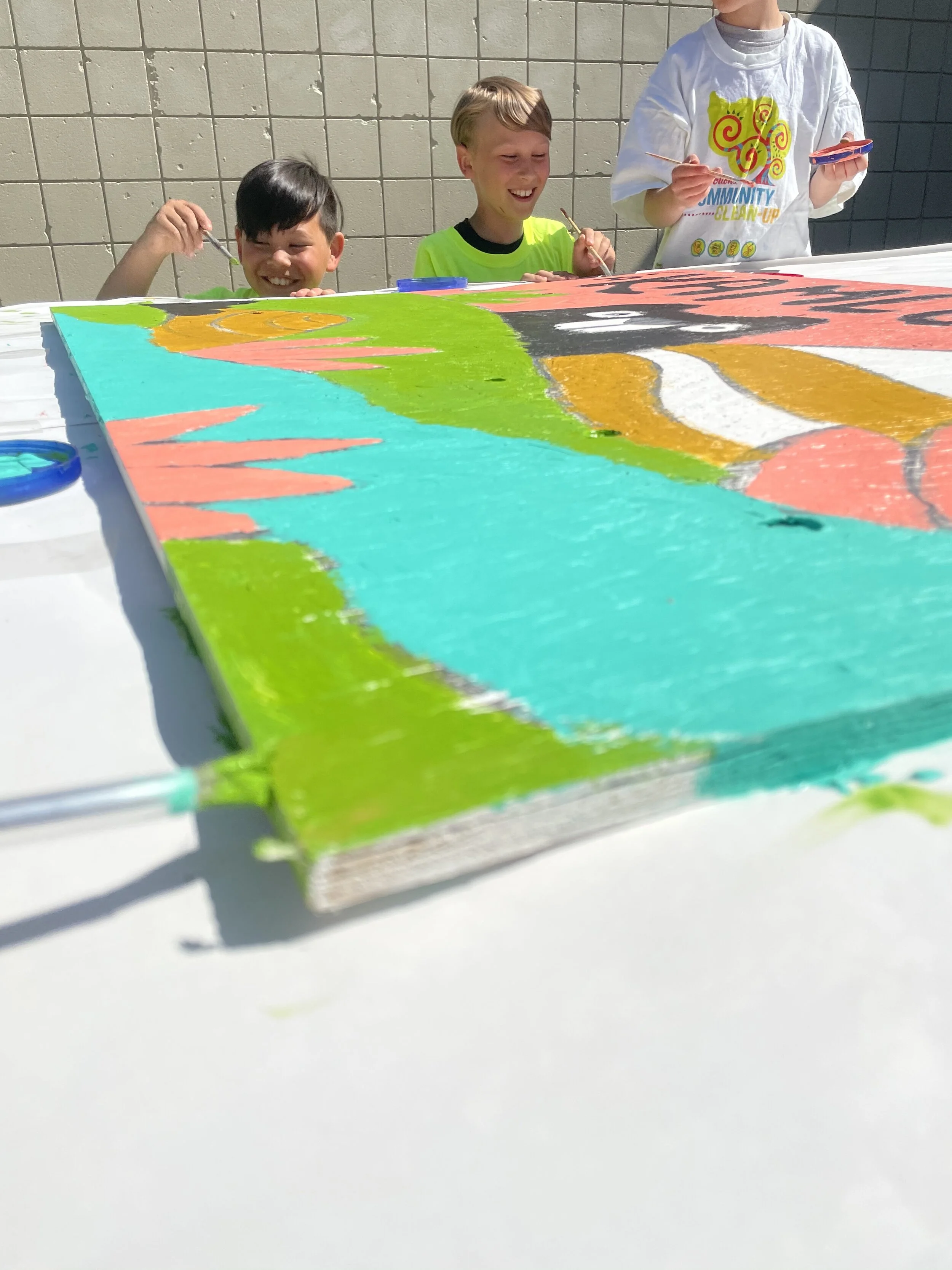 MURALS + COMMUNITY PROJECTS — Turbo Bambi Design