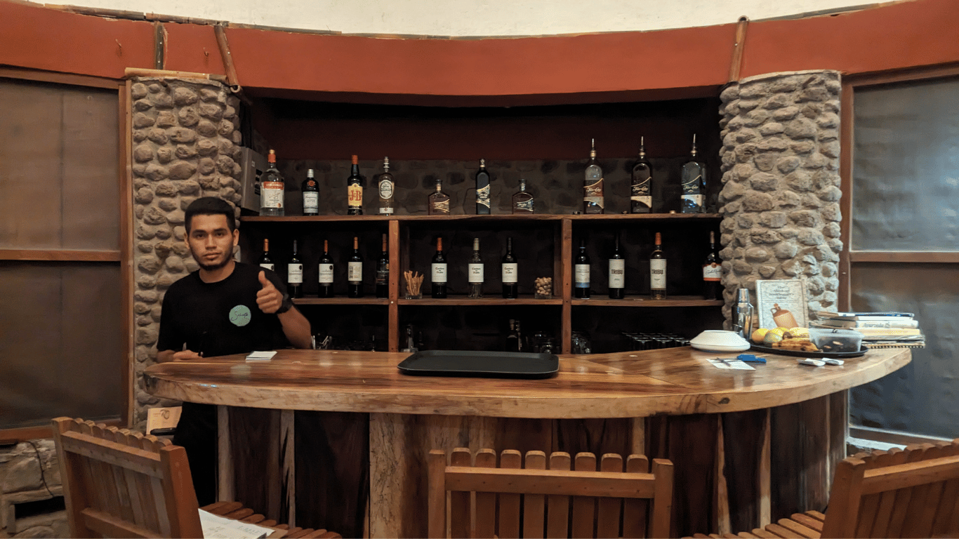 Zapote restaurant Farm-to-table unique dining experience with volcano ...