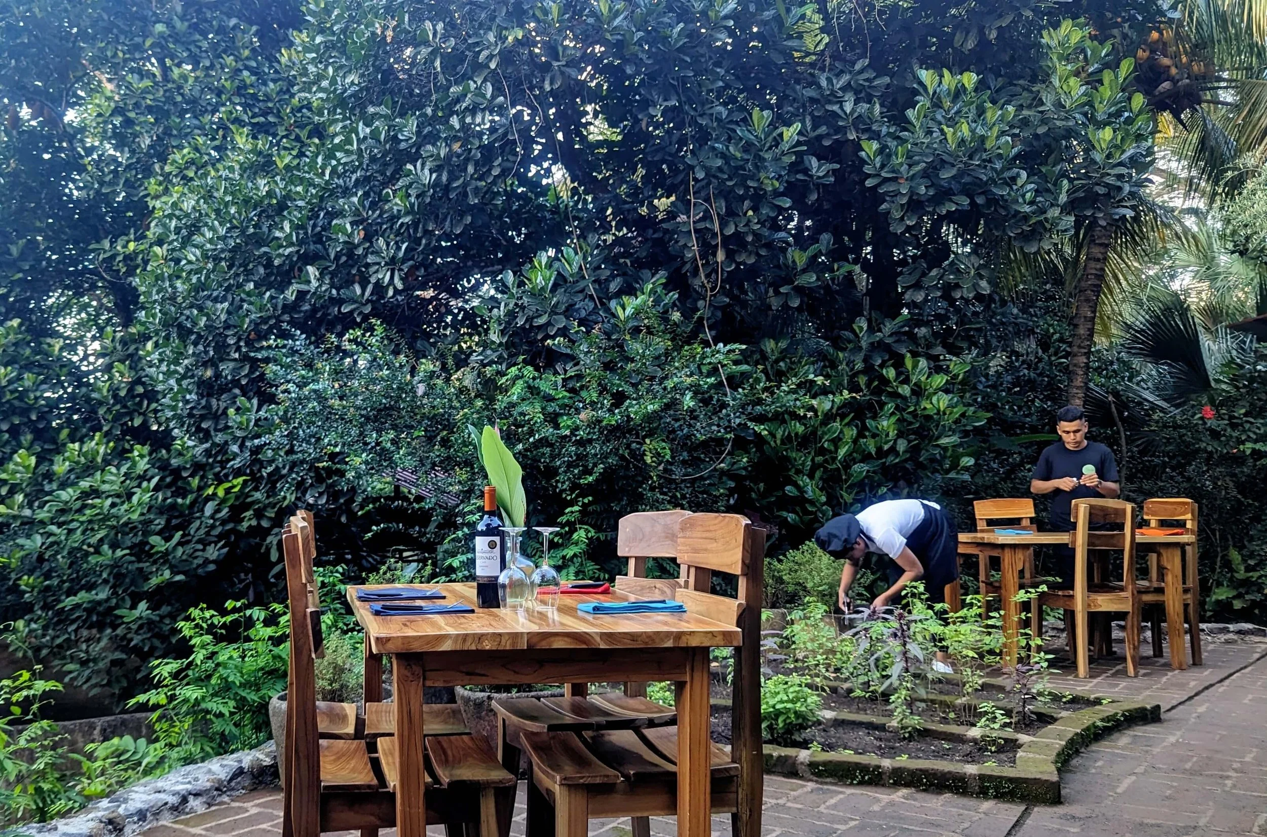 Zapote restaurant Farm-to-table unique dining experience with volcano ...