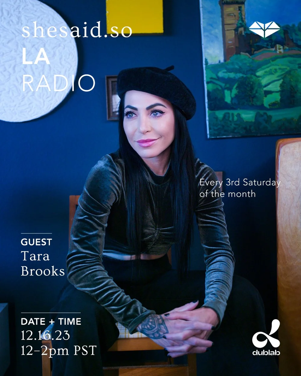 shesaid.so LA Radio on dublab: Tara Brooks — shesaid.so