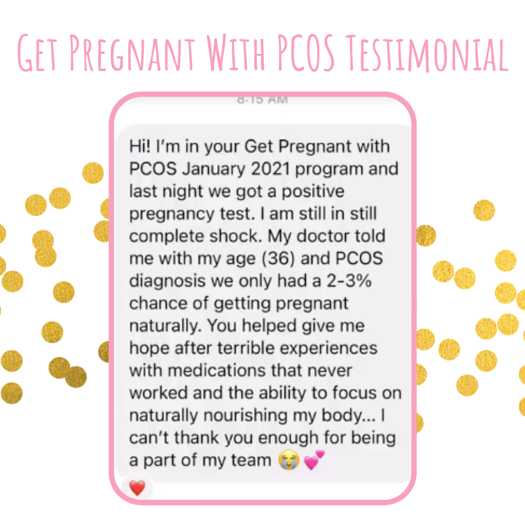 Get Pregnant With PCOS Naturally — The Women's Dietitian