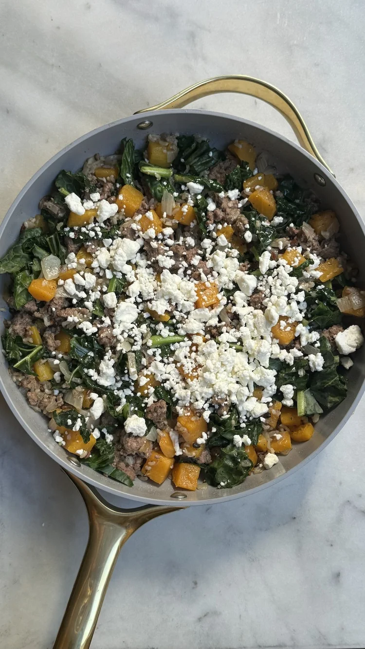 Fall Butternut Squash Skillet — The Women's Dietitian
