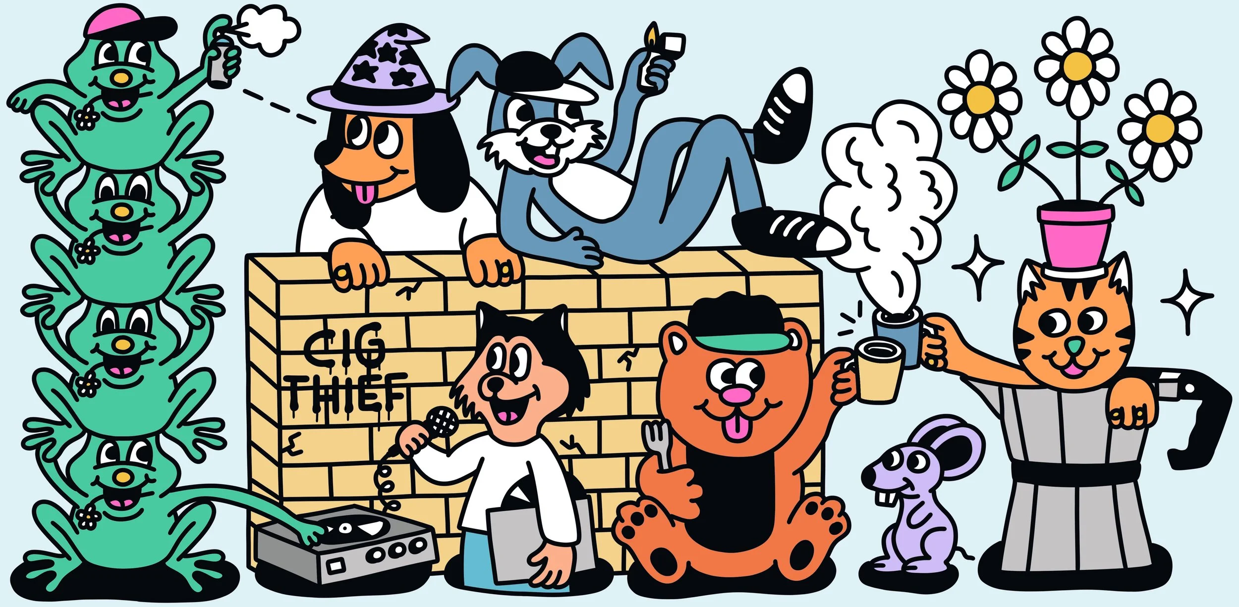 Minerva Mural — GABRIEL HOLLINGTON