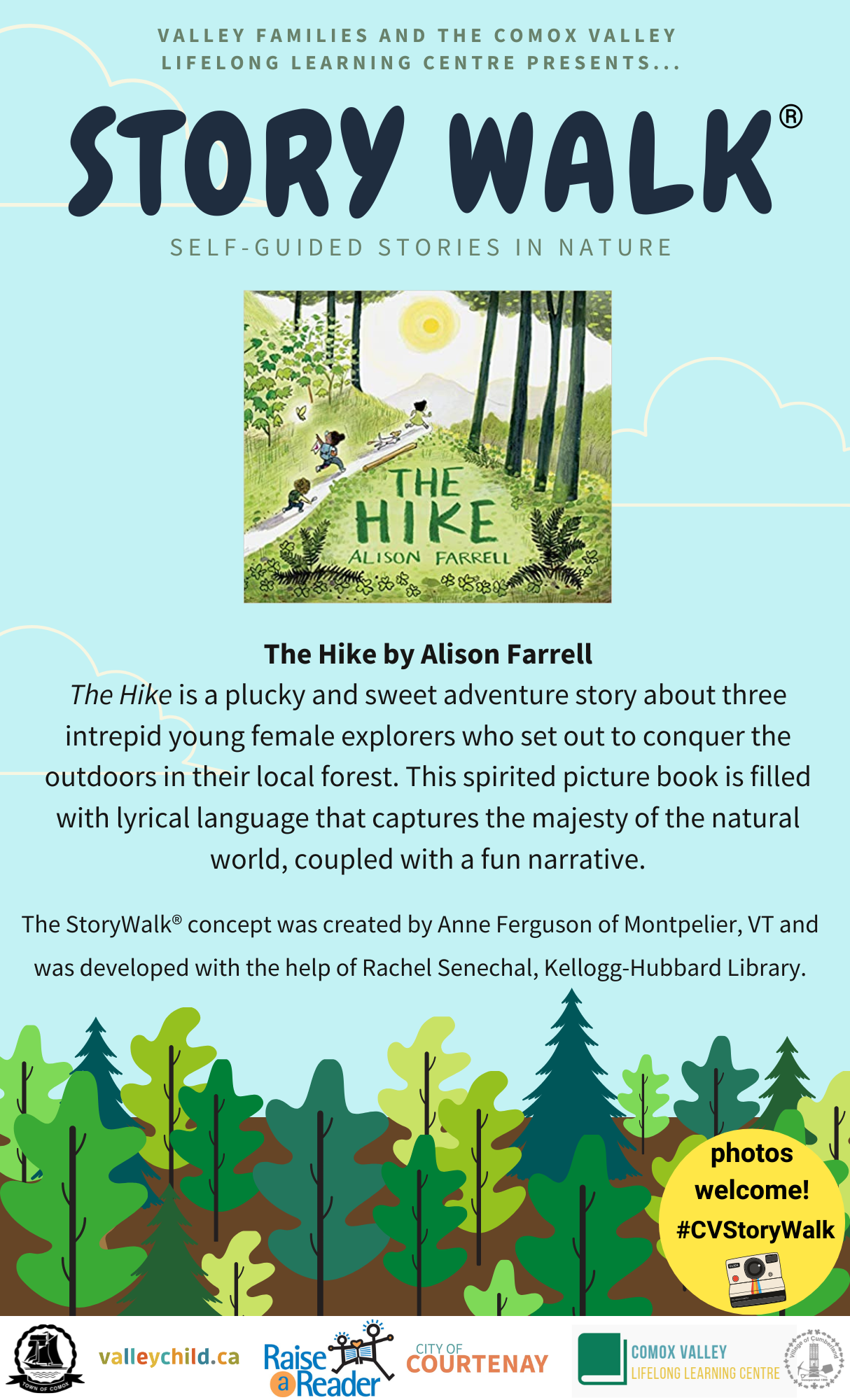 Story Walks — COMOX VALLEY LIFELONG LEARNING CENTRE