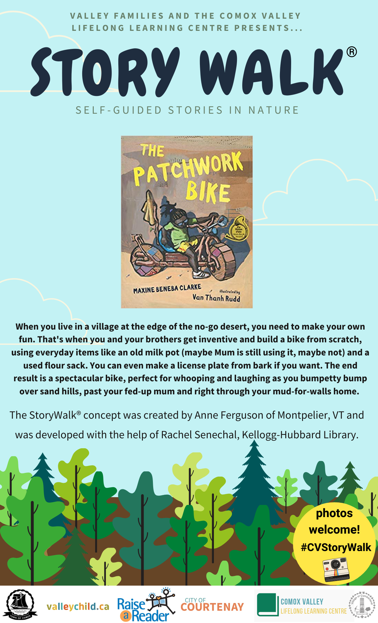 Story Walks — COMOX VALLEY LIFELONG LEARNING CENTRE