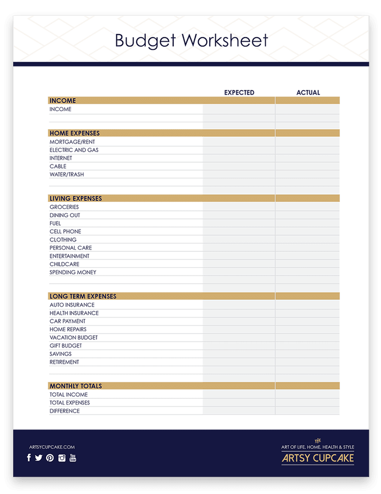 How to control your spending habits — Artsycupcake