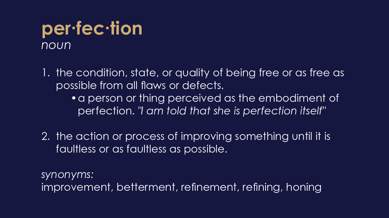 5 Tips To Be Crazy Perfect | Free Yourself From Perfectionism ...