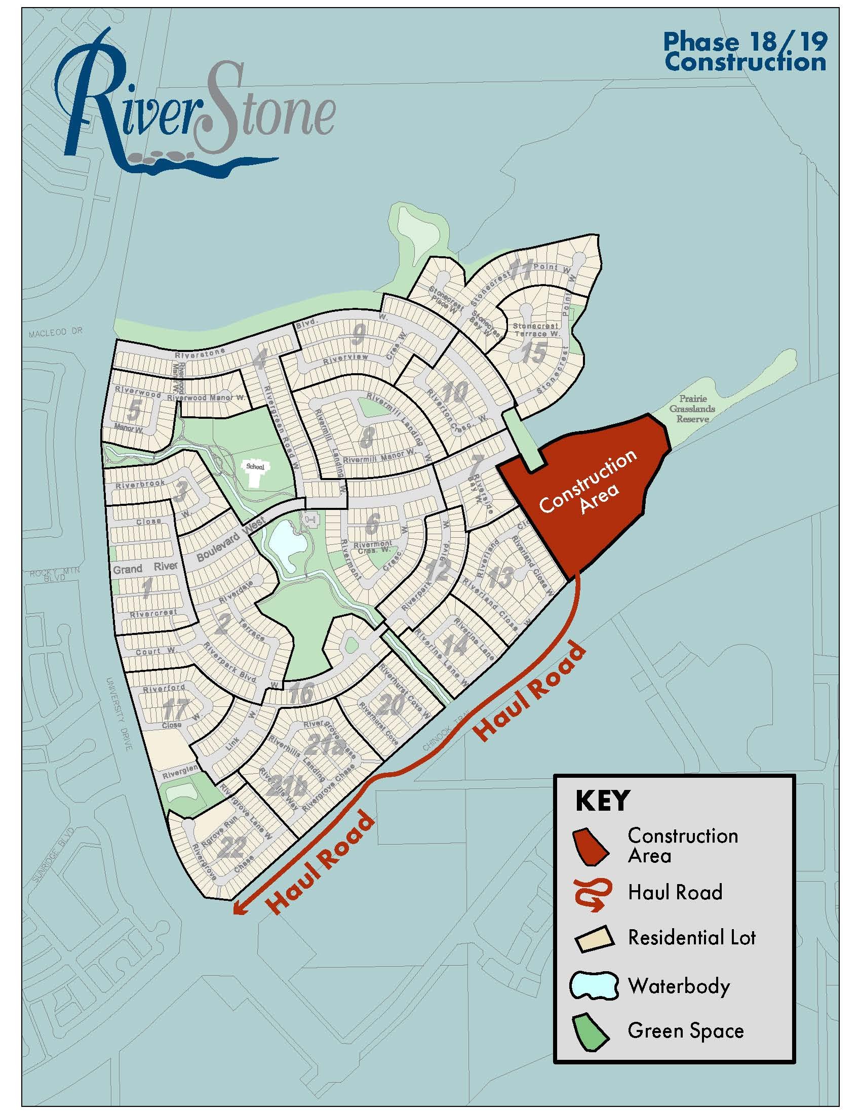Construction Beginning on Phases 18 & 19 — RiverStone