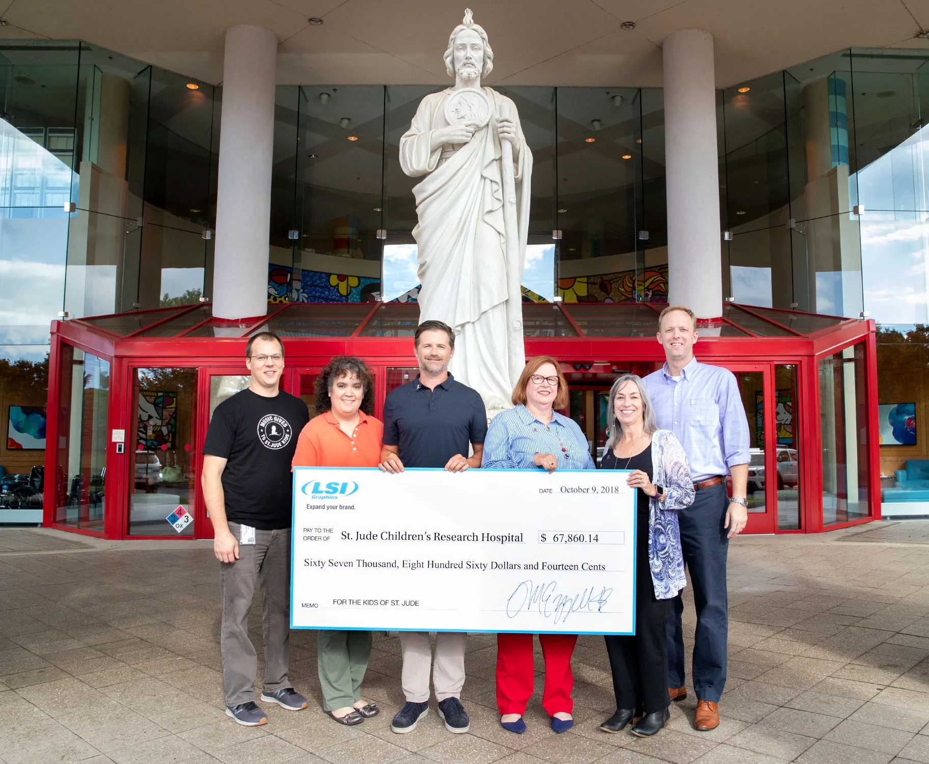 Giving Back to St. Jude | LSI Graphics