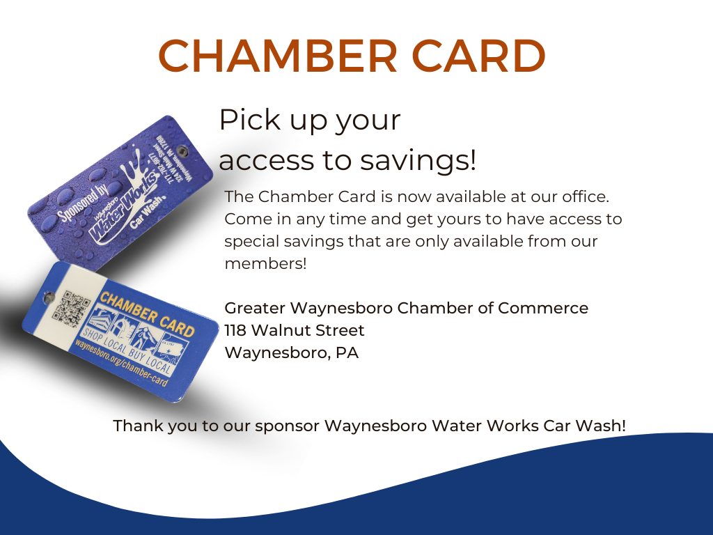 Chamber Card | — Greater Waynesboro Chamber of Commerce