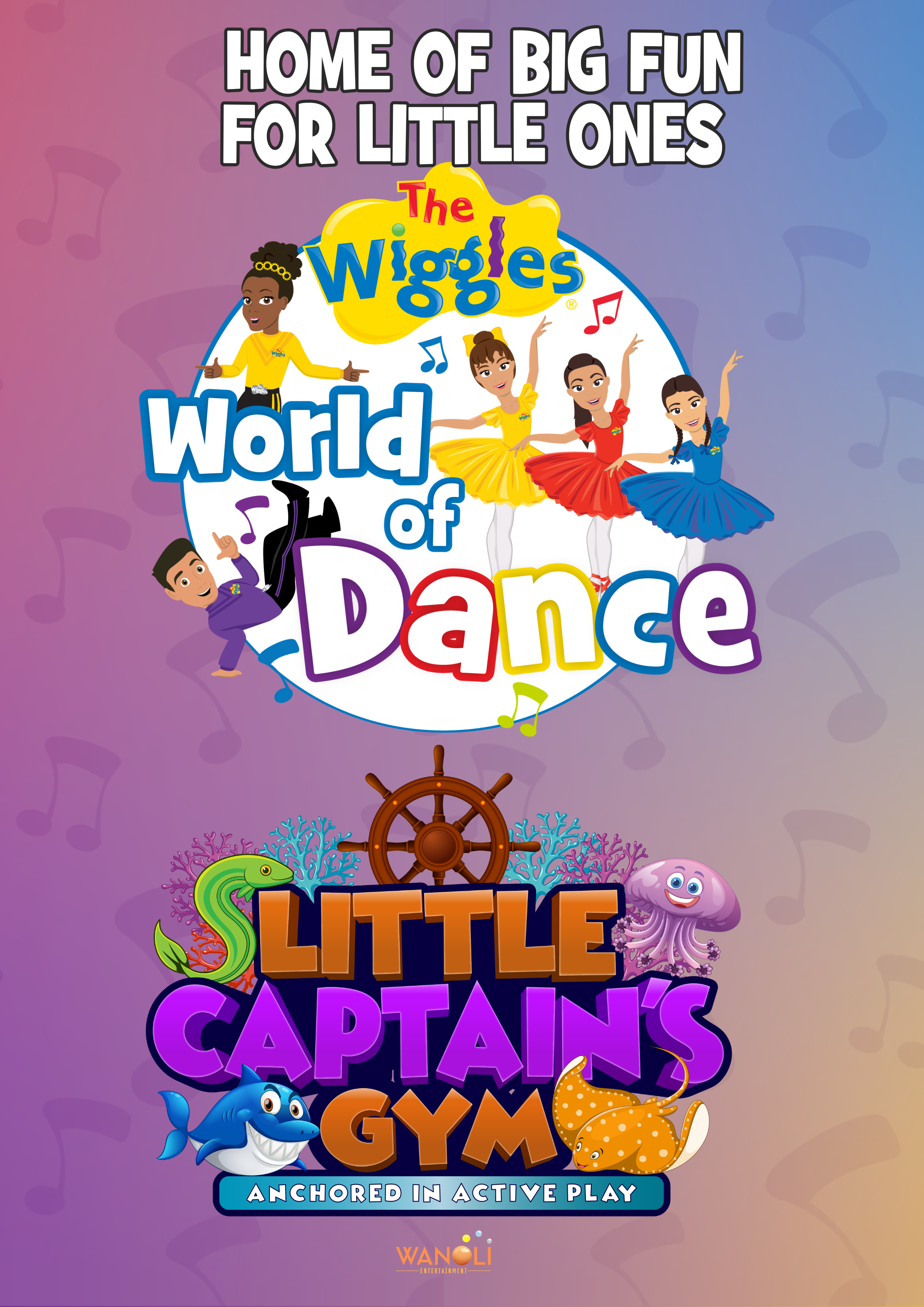 WIGGLES & CAPTAINS (5 & under) — CHEER FX
