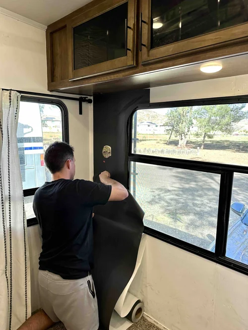 RV Renovations: Creating an Accent Wall in Our RV with the REVIVE ...