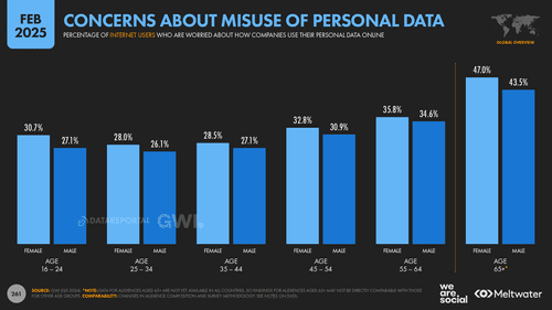 Digital 2025: online privacy concerns — DataReportal – Global Digital ...