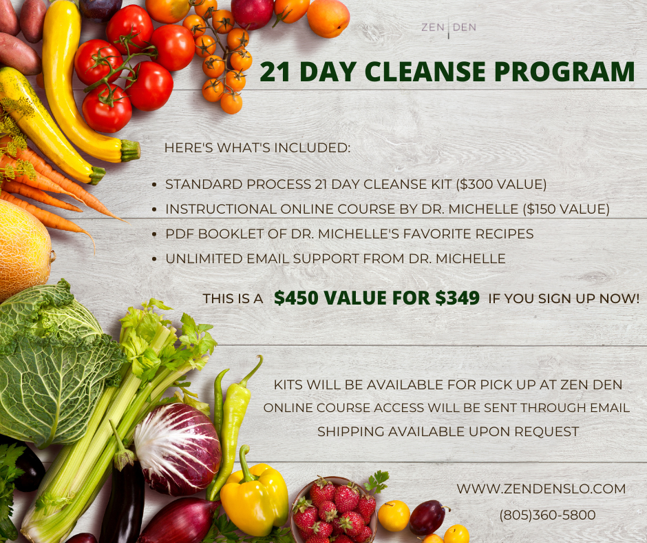 21 Day Standard Process Cleanse Program — Zen Den
