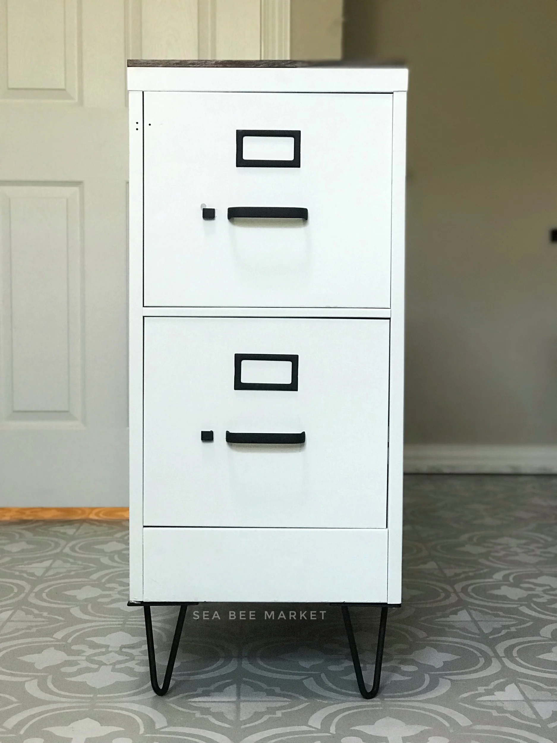 Filing Cabinet DIY Upcycle — Sea Bee Market