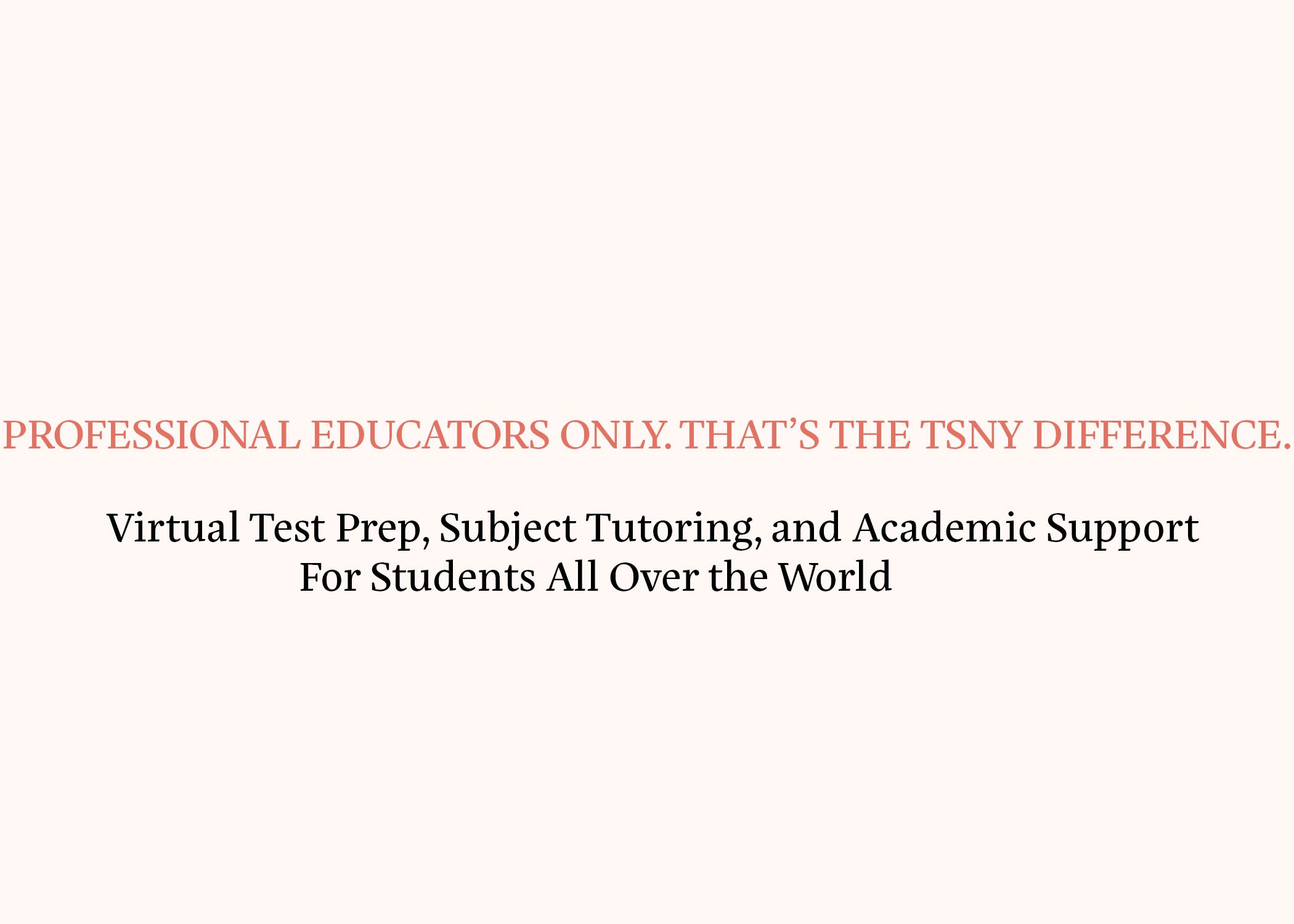 Tutoring Service of New York | Elite Tutoring & Test Prep