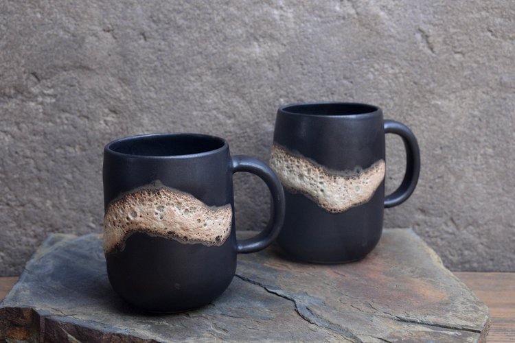 White "LICHEN" Crawling / Lichen Texture — Glaze Powder — Laima Ceramics