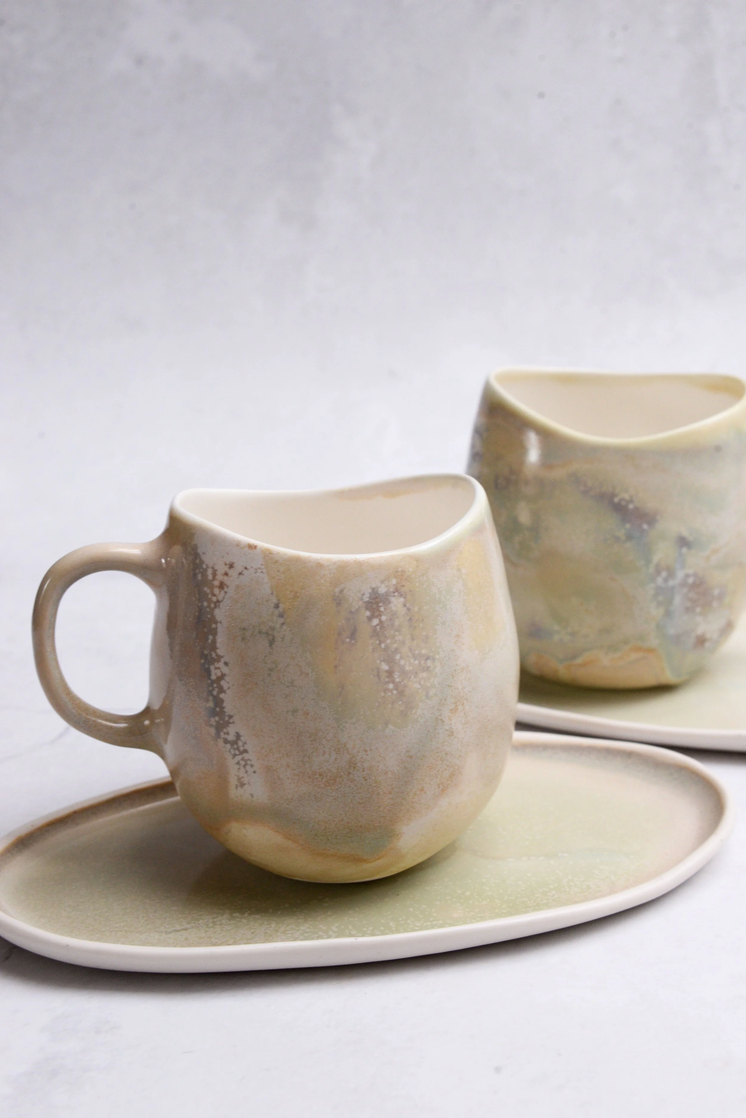 White "LAVA" — Glaze Powder — Laima Ceramics