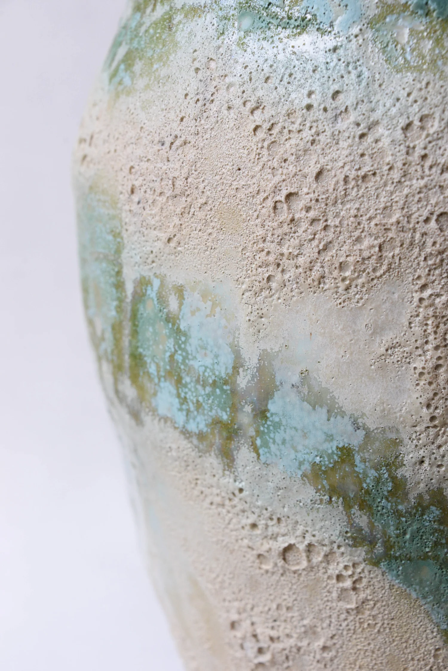 Sculptural "WHITE LAVA" Glaze Powder — High-Fire Decorative Glaze ...