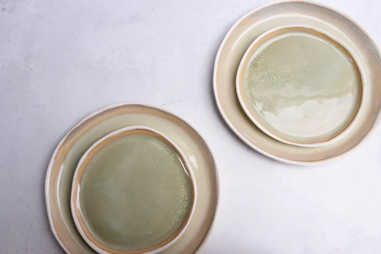 White Lichen Glaze Powder — Crawling / Lichen Texture Glaze — Laima ...