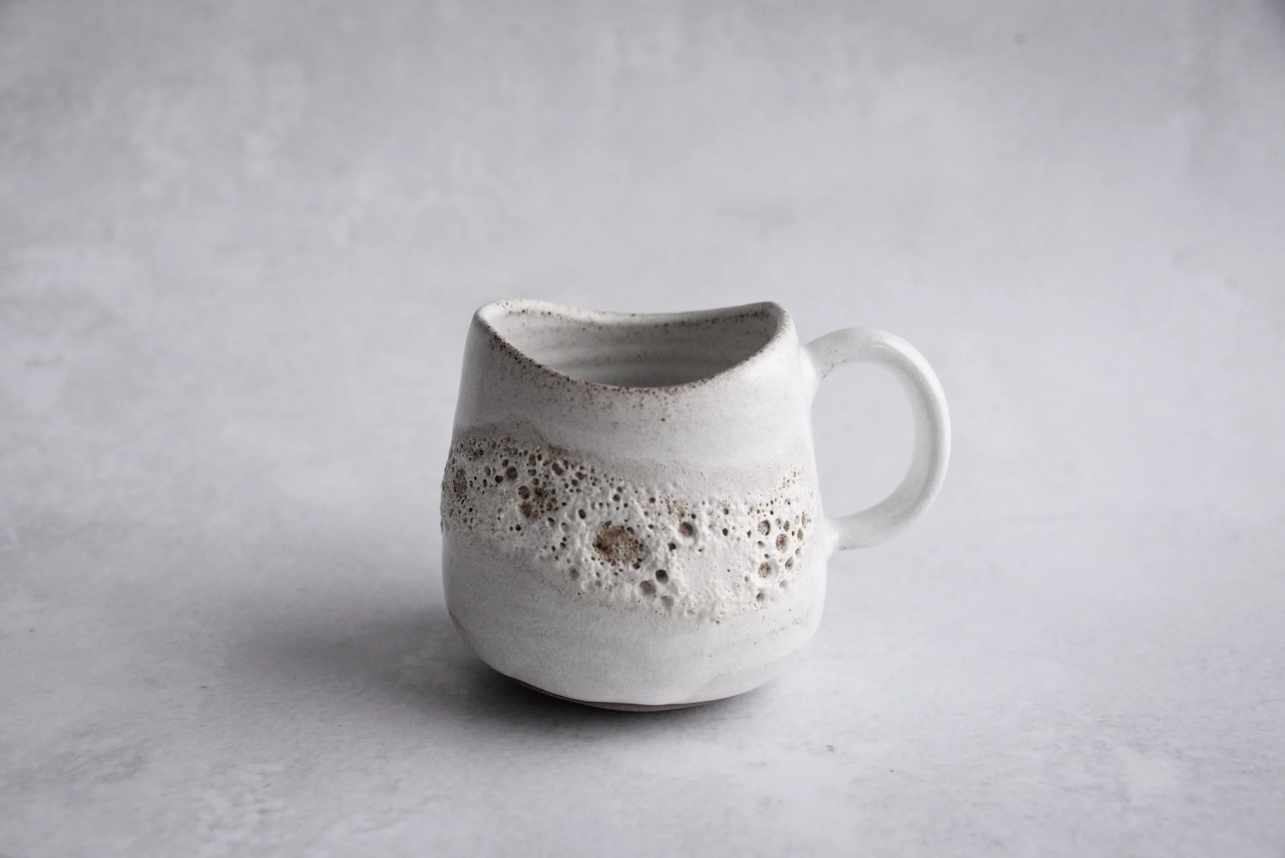 Sculptural "WHITE LAVA" Glaze Powder — High-Fire Decorative Glaze ...