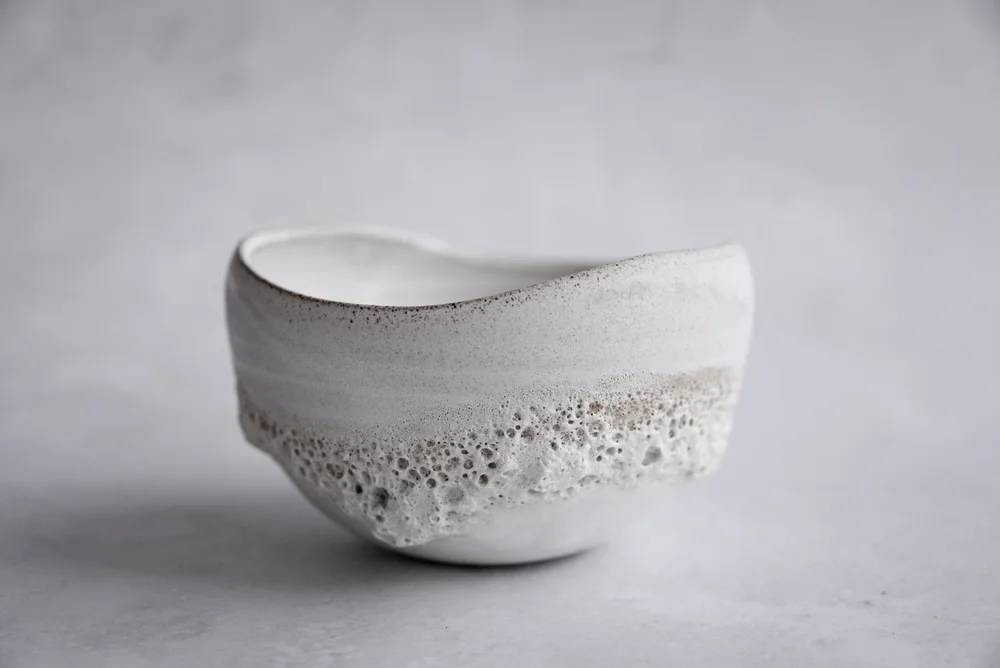 White Lichen Glaze Powder — Crawling / Lichen Texture Glaze — Laima ...