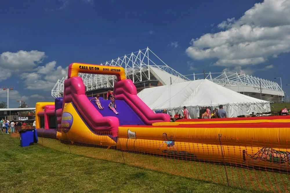 Inflatable Assault Course Hire | Dunes Event Group