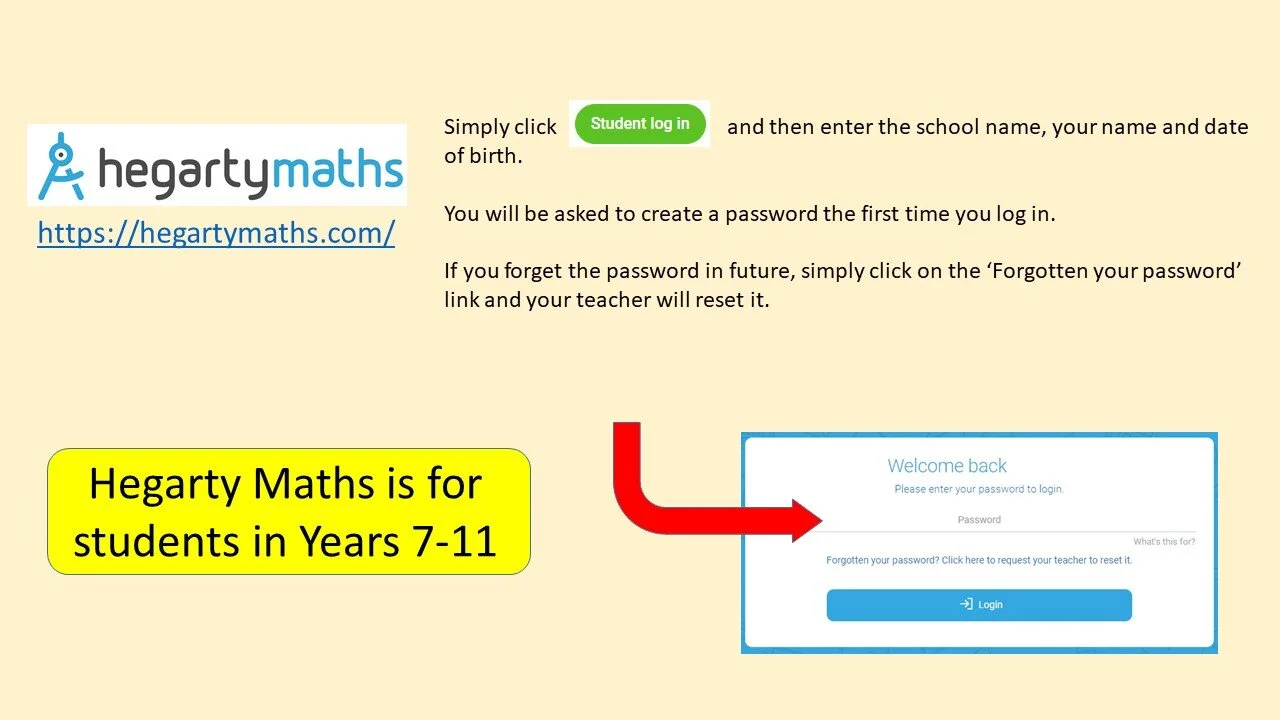 How Does A Student Log In Hegartymaths