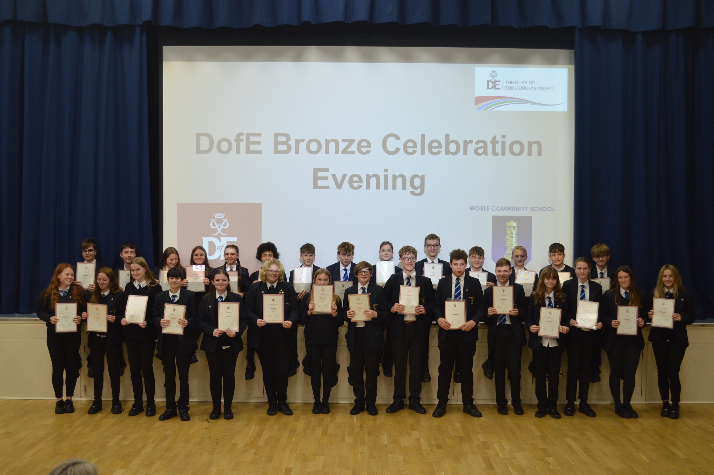 DofE 2022/23 - Bronze Award — WCSA