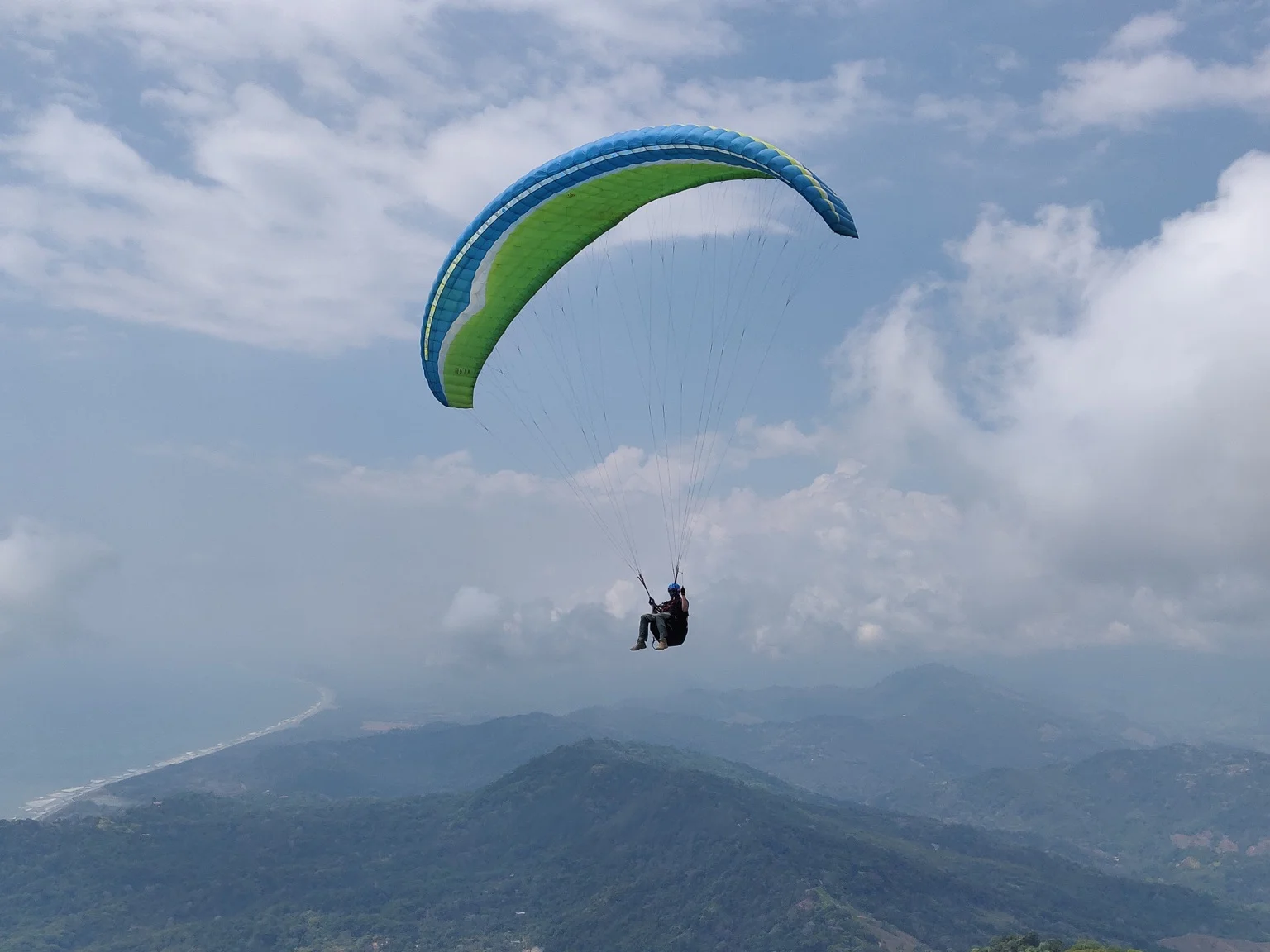 Site Guide: Paragliding in Dominical Costa Rica With Launch And Landing ...
